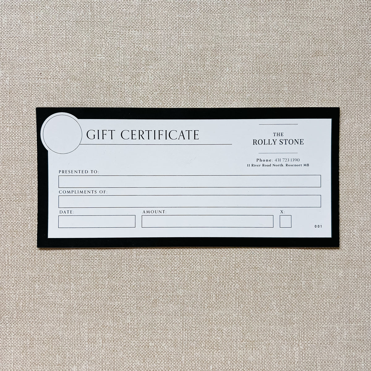 The Rolly Stone Gift Card – Lily Stone Gardens